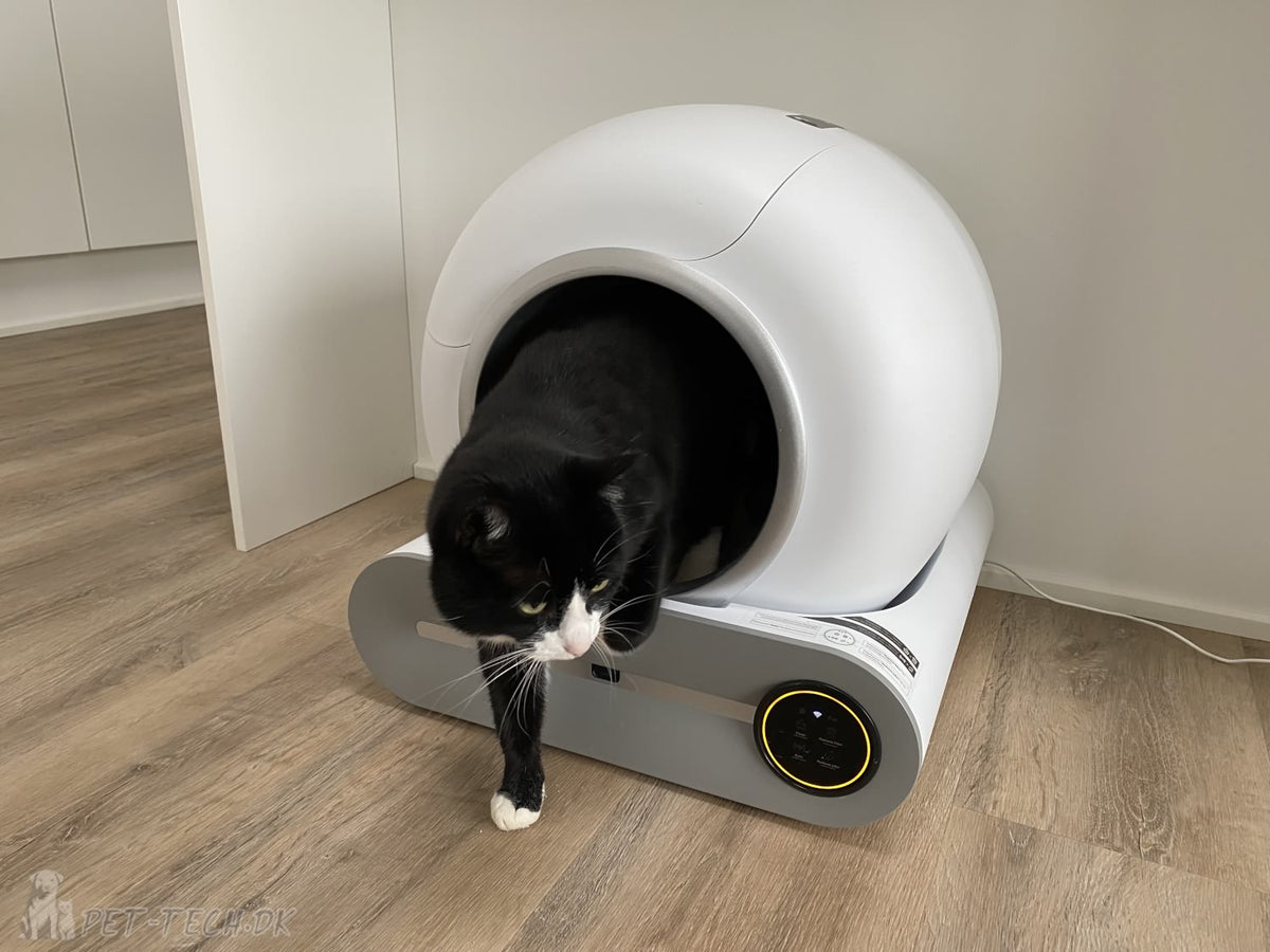 Selvrensende Kattebakke / Smart Katte Toilet med App
